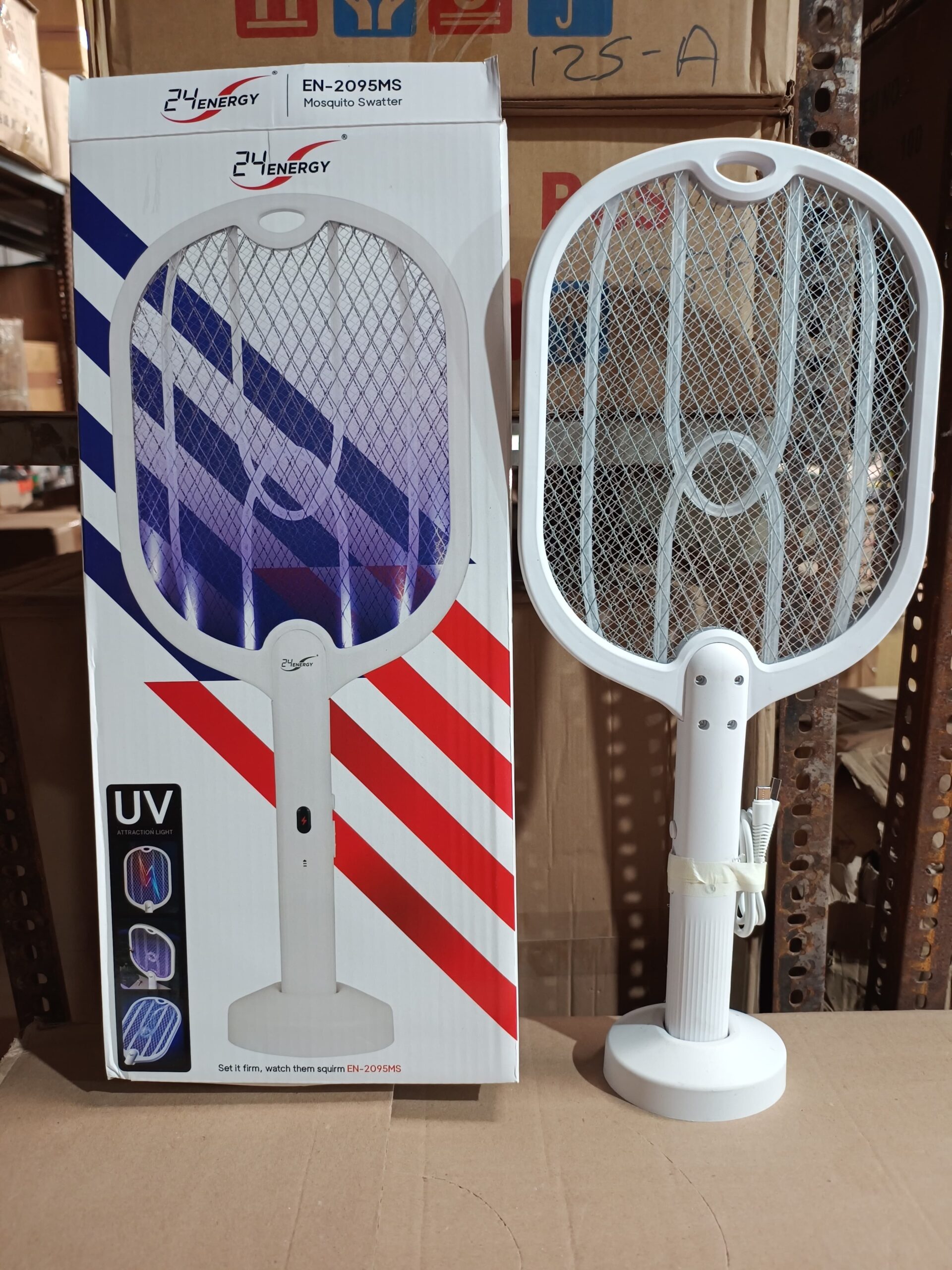 24Energy Mosquito Bat with UV Light | 2 in 1 Mosquito Killer Racket ...